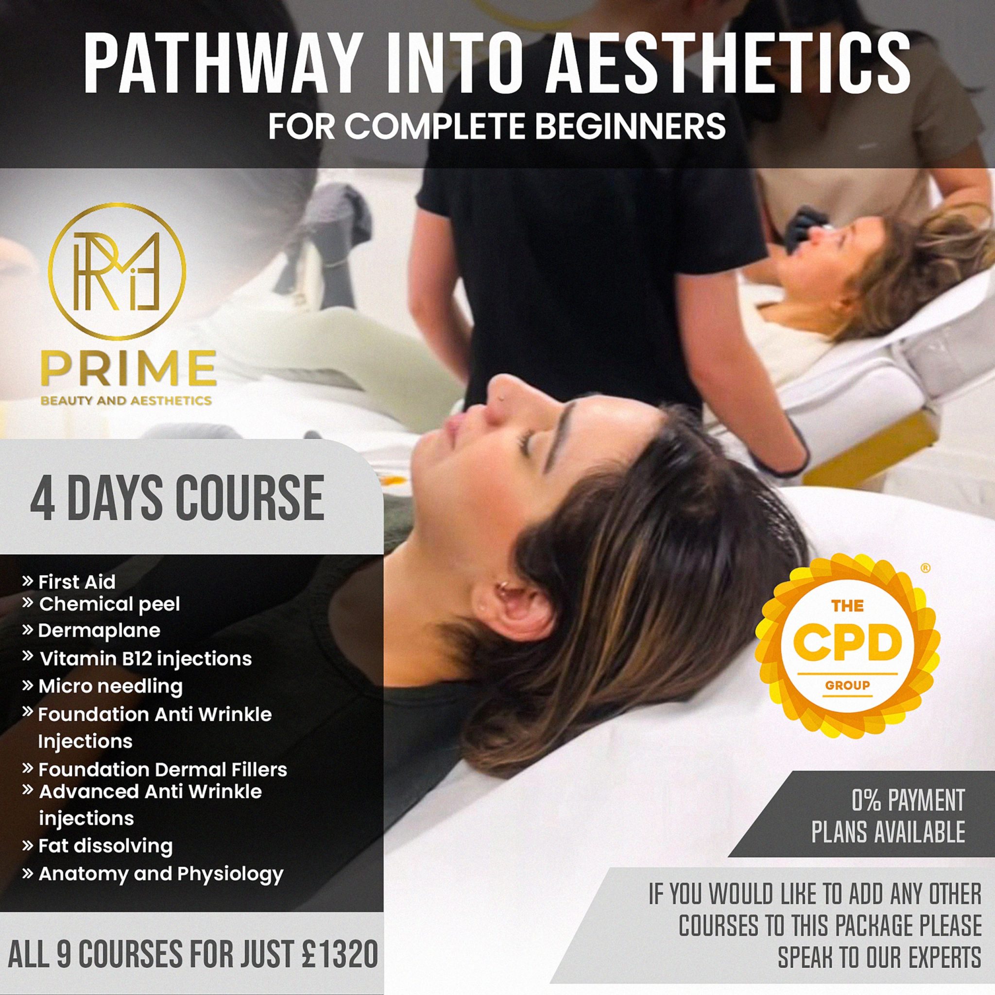 Aesthetics Treatments Manchester | Botox, Chin & Lip Filler | Prime Academy of Beauty and Aesthetics