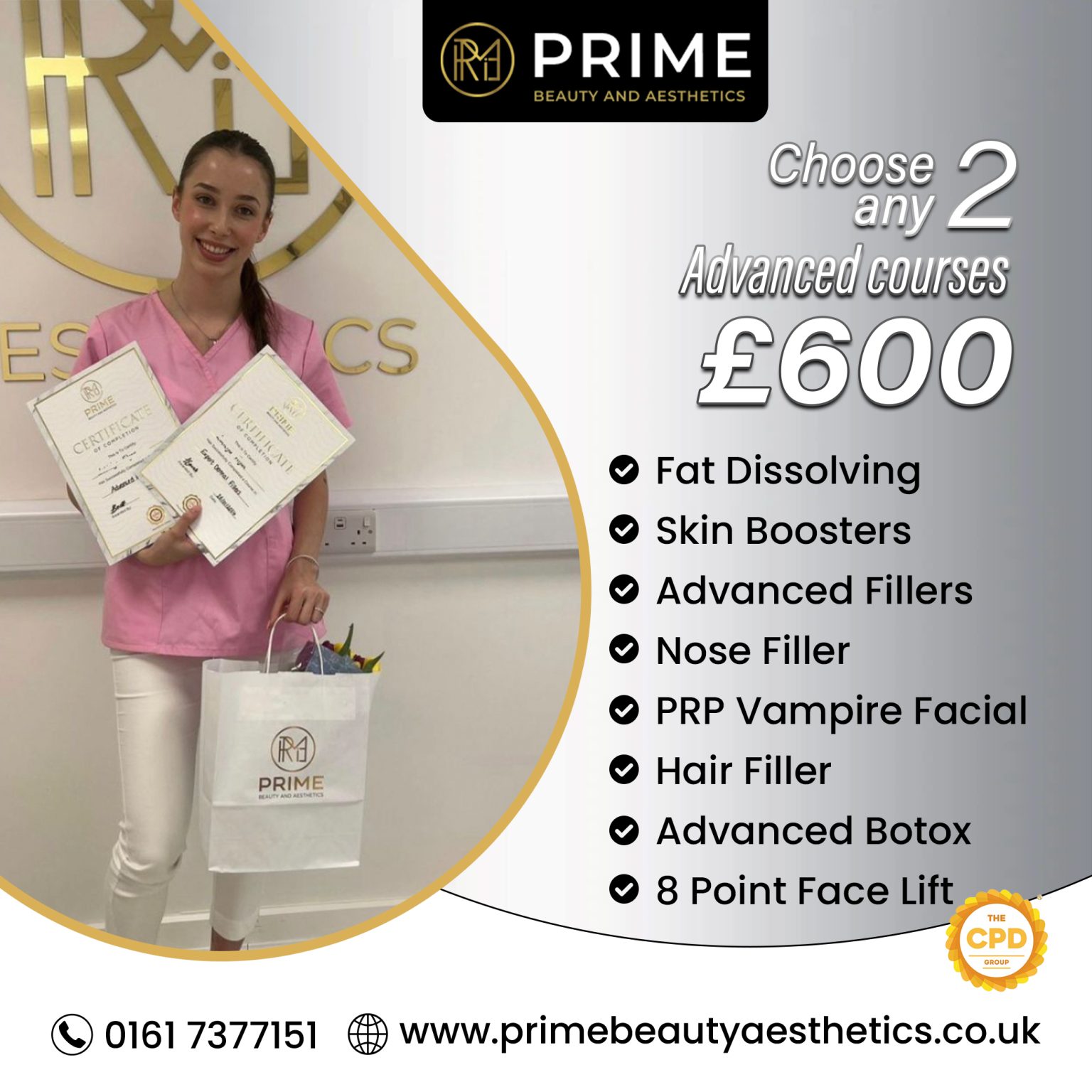 Aesthetics Courses Manchester - Prime Beauty & Aesthetics - Manchester